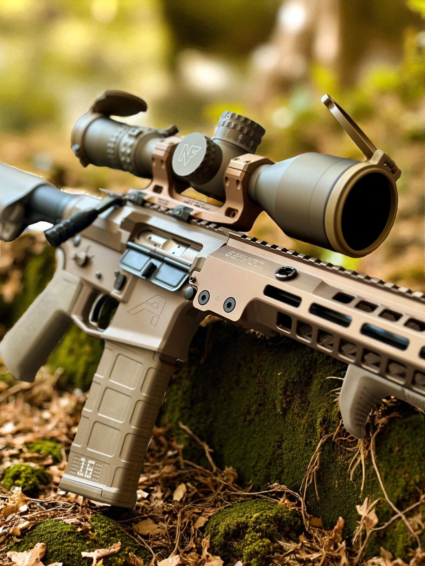 Figure Eleven Straight Pull AR15 – UK-Legal E² Chamber & Side-Charging