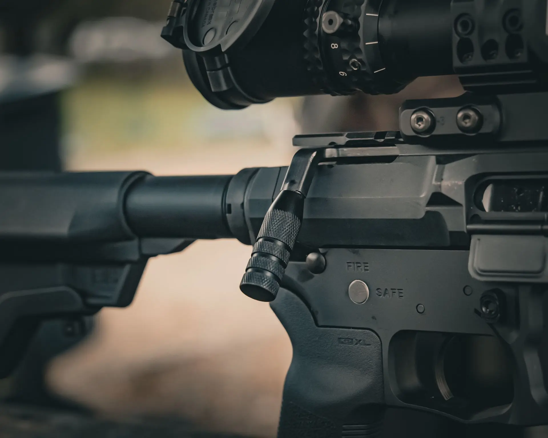 Figure Eleven Straight Pull AR15 – UK-Legal E² Chamber & Side-Charging